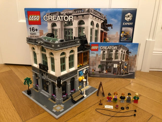 LEGO 10251 BRICK Bank Creator Expert Modular Building | 100% Complete £ ...