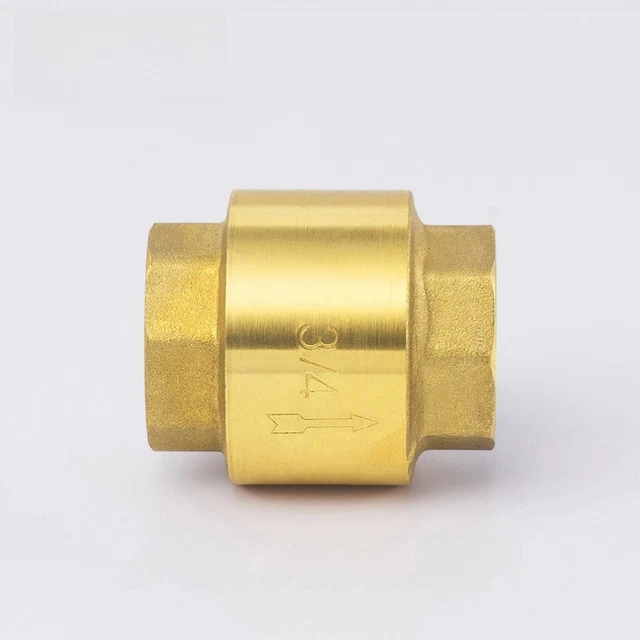BRASS CHECK VALVE Vertical 12inch Hydraulic Way Flow Control for Pipes ...