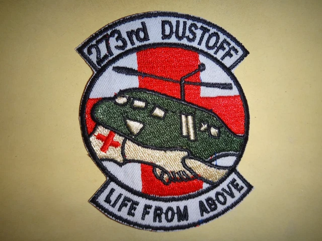 VIETNAM WAR PATCH US 273rd Medical Detachment DUSTOFF "LIFE FROM ABOVE ...