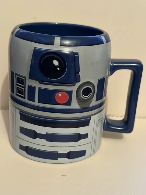 STAR WARS R2-D2 Droid Disney Store Large Coffee Mug 4.5" tall 18oz ...