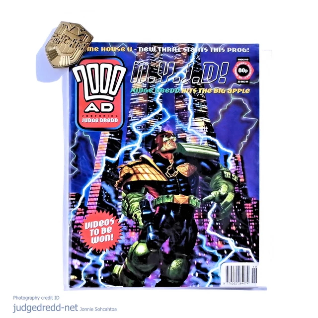2000AD PROG 919-927 Judge Dredd Exterminator All 9 Comic 23 12 94 ...