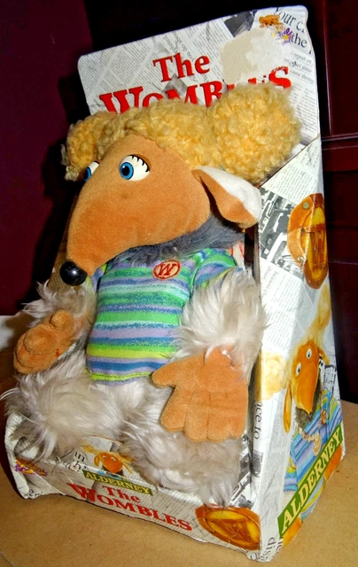 VINTAGE 1998 &ALDERNEY& - Womble by First Love Originals - Soft Toy ...