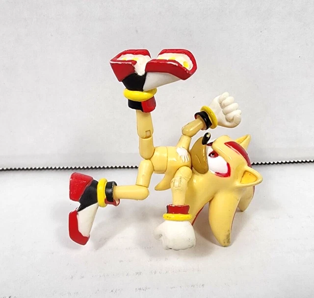 SONIC THE HEDGEHOG Super Shadow Action Figure 3" Inch Jazwares ...