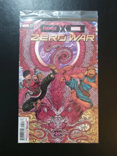 FORTNITE X MARVEL: Zero War #5 1:50 Maria Wolf Variant SEALED mit Code ...