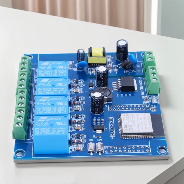 4 CH ESP32 WIFI Bluetooth-Compatible BLE Relay Module Programmable Relay Module £11.98 - PicClick UK