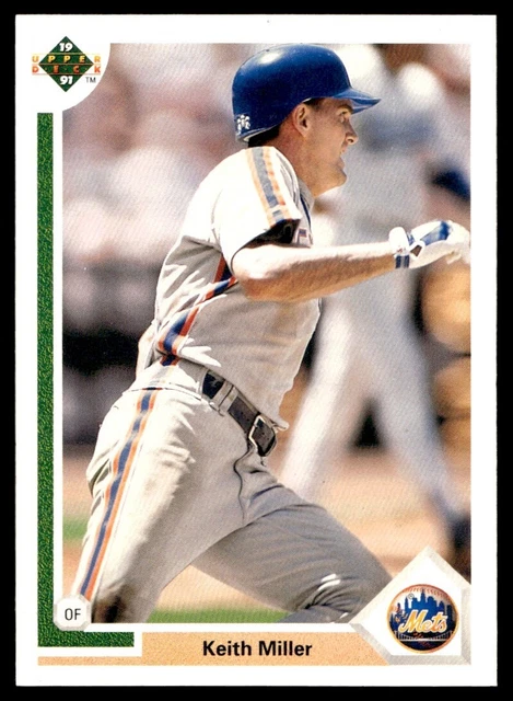 1991 UPPER DECK Keith Miller New York Mets #196 EUR 3,32 - PicClick FR