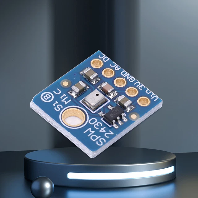 SPW2430 MEMS MICROPHONE Sensor Module 100-10KHz Small for Arduino $13. ...