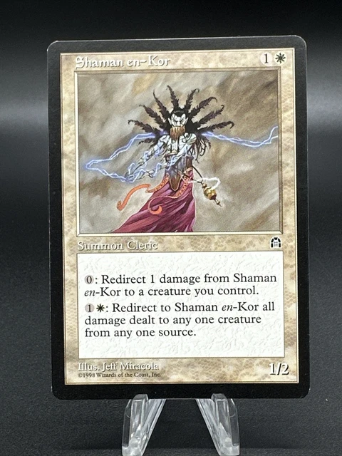 MTG, SHAMAN EN-KOR, Stronghold, 15/143, Régulier, Rare EUR 1,94 - PicClick FR