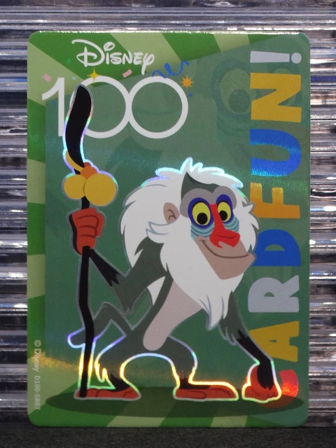 CARTE RAFIKI 2023 Fun Disney 100 Joyful #D100-SR87 BASE Holofoil Lion King EUR 1,49 - PicClick FR