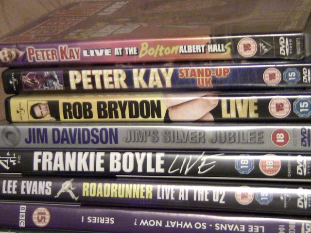 DVDS COLLECTION OF stand up comedy films EUR 28,87 - PicClick IT