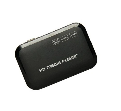 BOÎTE 1080P FULL HD USB HDD Lecteur Multimédia HDMI VGA Mkv Multimédia ...
