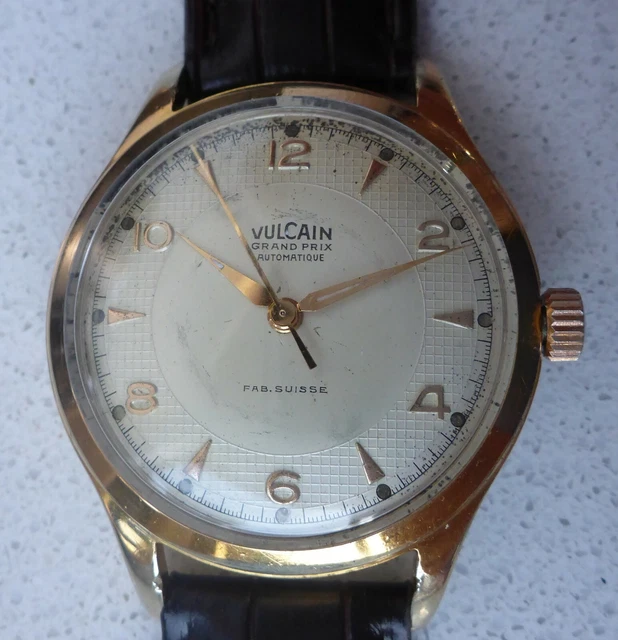 VULCAIN GRAND PRIX, Vintage Watch, Swiss, Early 60's Overhauled ...