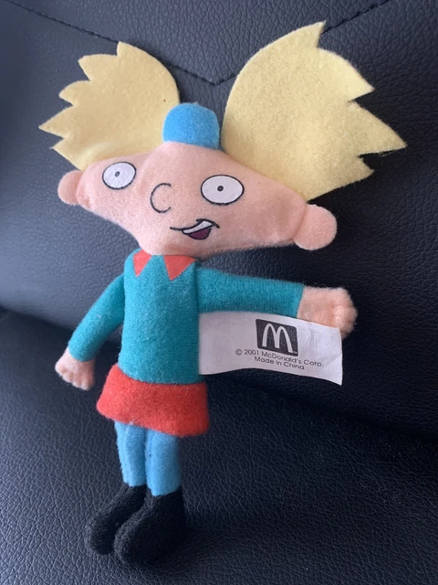 HEY ARNOLD 2001 Mcdonalds Happy Meal Plush Toy Nickelodeon Vintage $10. ...