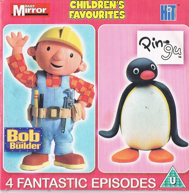 BOB THE BUILDER & PinGu + Fireman Sam & Kipper - Children's - DVD N ...