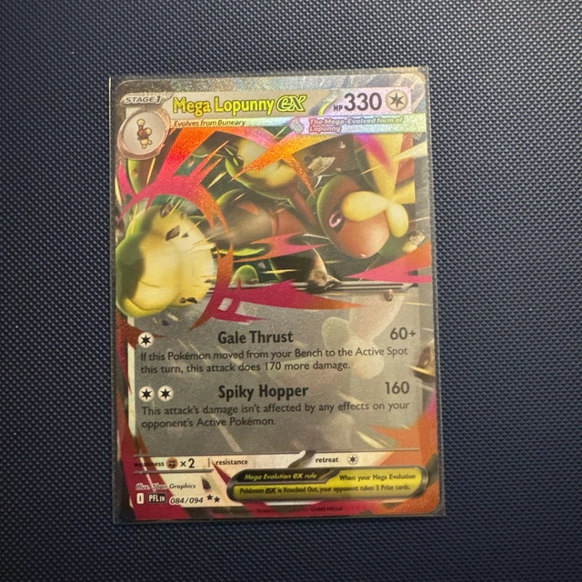MEGA LOPUNNY EX 084/094 Phantasmal Flames £2.77 - PicClick UK