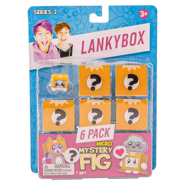 LANKYBOX MICRO FIGURINE 6-PACK Mystère Figurine Série 2 Pour Enfants ...