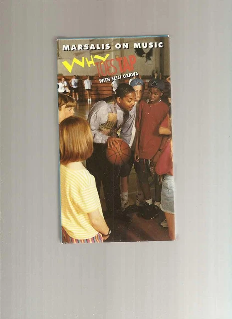 MARSALIS ON MUSIC - Why Toes Tap (VHS) $5.99 - PicClick
