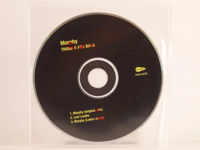 TROUBLE AND BASS MORPHY (Y1) 3 Track Promo CD Single also Plastic Sleeve TOO PUR £4.62 - PicClick UK