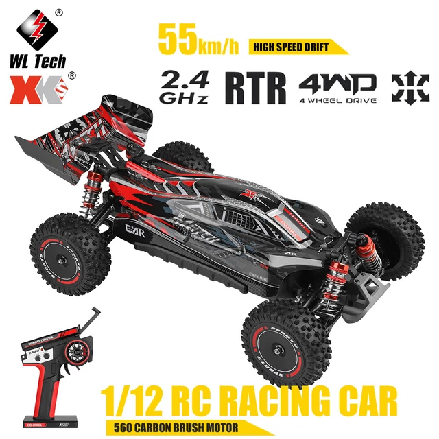 WLTOYS XK 124010 1/12 RC Car 55KM/H High Speed 2.4GHz 4WD Racing Off ...