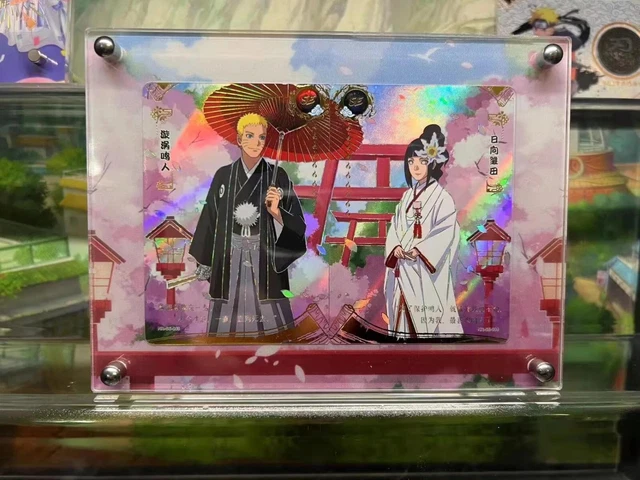NARUTO KAYOU SE CARDS NARUTO AND HINATA RAREST ON THE WORLD, FRESH MINT ...