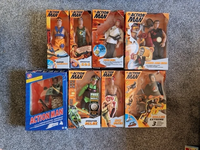 ACTION MAN LONG Range Desert Group (SAS) Fabric Badges £6.43 - PicClick UK