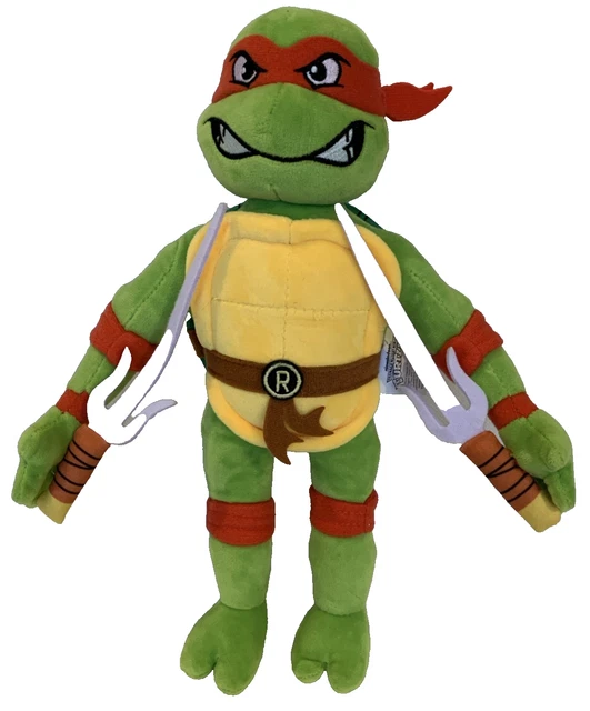 RAPHAEL TEENAGE MUTANT Ninja Turtles Plush Soft Cuddly Toy Nickelodeon ...