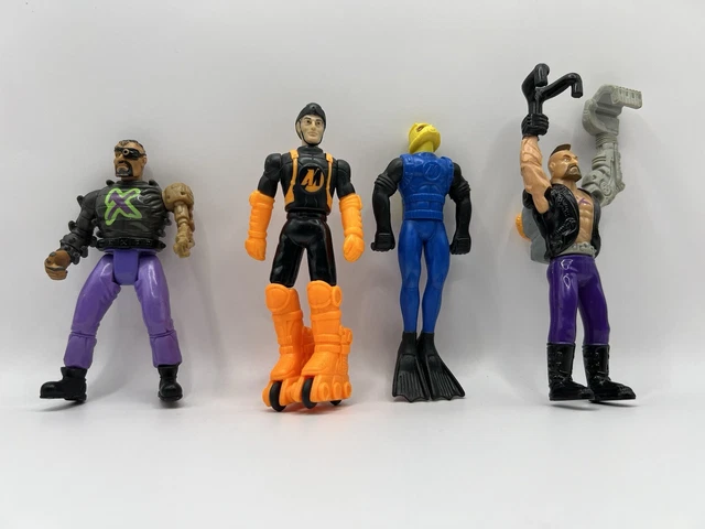 2000-2003 MCDONALDS HASBRO Action Man Figures 4" x 4 - Rare And ...