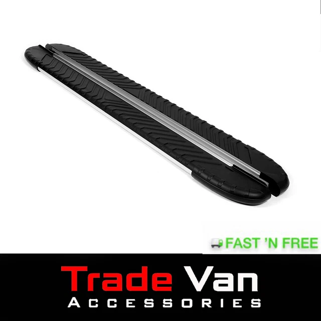 RANGE ROVER EVOQUE Raptor Silver Side Steps Side Bars Running Boards ...