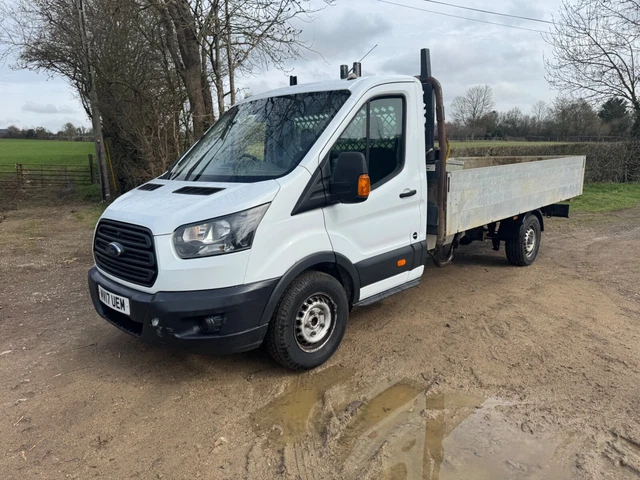 2017 FORD TRANSIT 350 LWB Dropside *14ft* £0.99 - PicClick UK