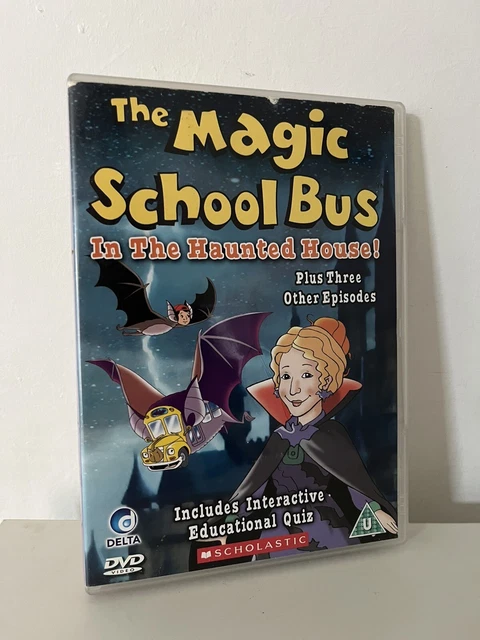 THE MAGIC SCHOOL Bus: In The Haunted House Plus 3 Other Episodes DVD ...