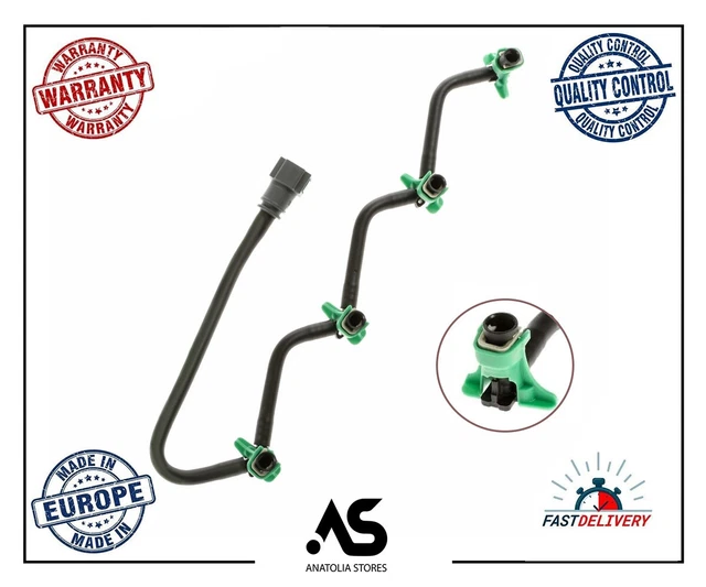 INJECTOR LEAK-OFF RETURN Pipe For Volvo C30 S40 II S60 II S80 II V40 ...