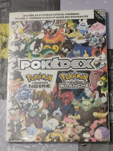 NEW OFFICIAL POKEMON Pokedex Strategy Guide Blister Fr Black White ...