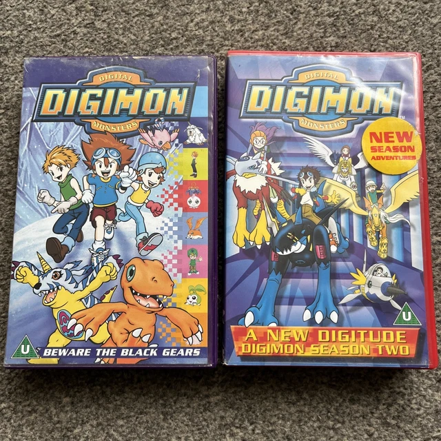 DIGIMON DIGITAL MONSTERS VHS Lot Volume 3 And 6 Cert U 2000-2001 £14.23 - PicClick UK