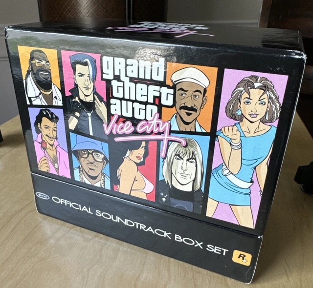 GRAND THEFT AUTO: Vice City Box Set par bande originale CD 100 % ...