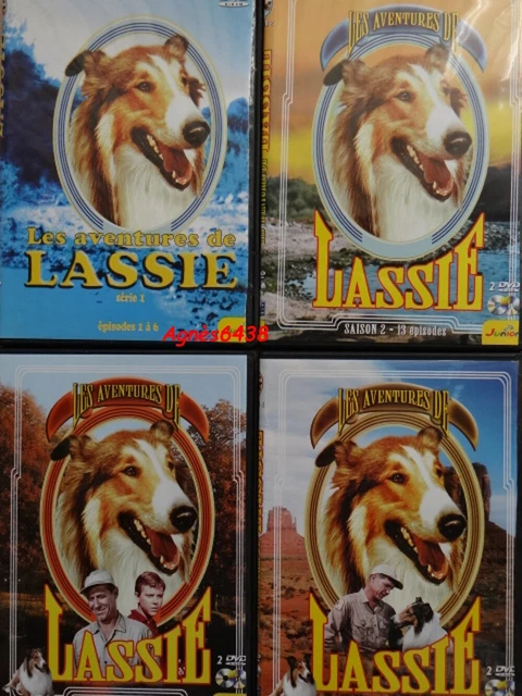 LASSIE INTEGRALE SAISONS 1 A 4 Avec Robert Bray 7 Dvd 45 Episodes EUR ...