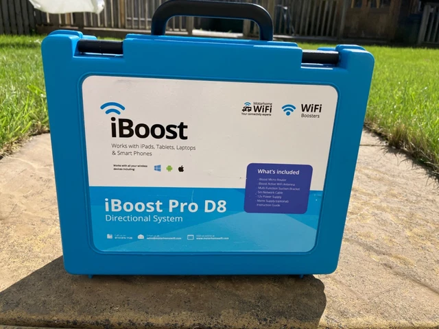USED IBOOST PRO D8 Directional WiFi Booster (12v only) £95.00 - PicClick UK