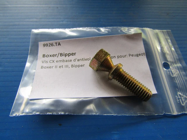 VIS CX EMBASE d'antivol de direction pour: Peugeot: Boxer II et III ...