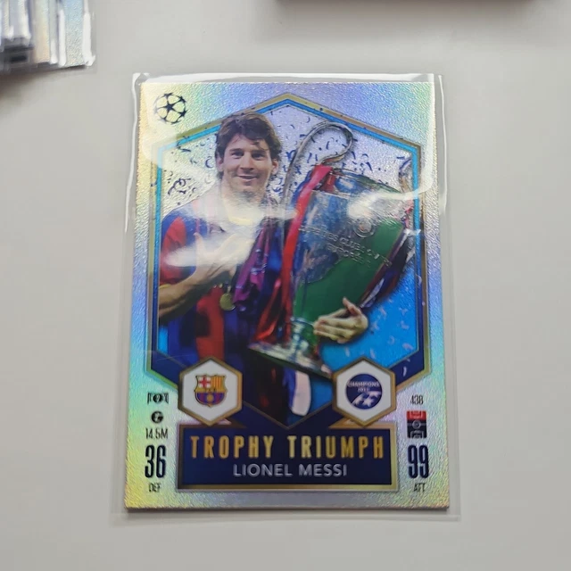 TROPHY TRIUMPH LIONEL Messi Match Attax 2024/2025 Barcelona 24/25 # 438 ...