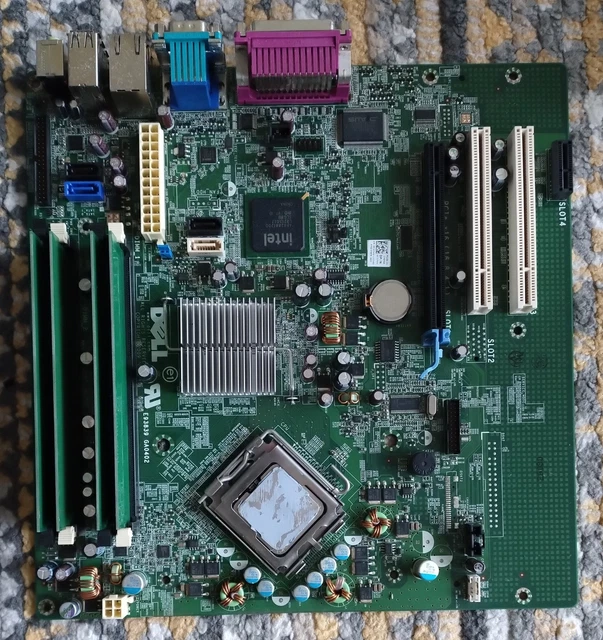 DELL DESKTOP OPTIPLEX 780 Motherboard Inc Micro Processor And Memory ...