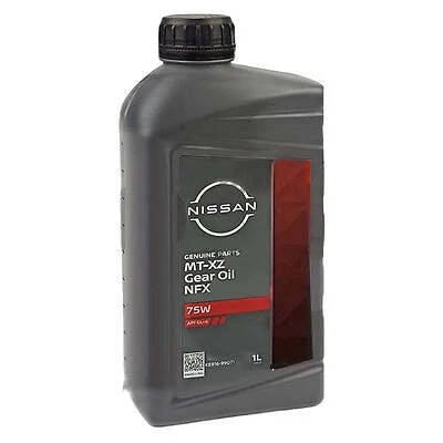 NISSAN GENUINE TRANSMISSION Oil SAE 75W80 1 Litre MT-XZ NFX Gear Oil ...