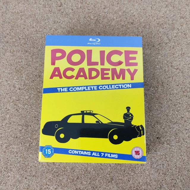 POLICE ACADEMY: THE Complete Collection (Blu-ray) Christopher Lee Matt ...