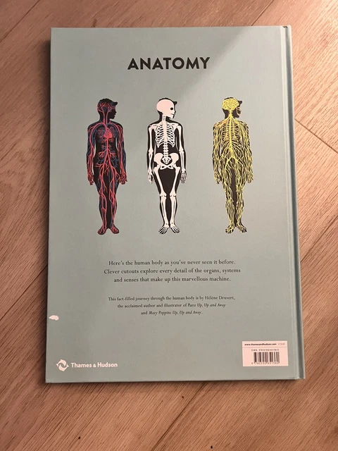 ANATOMY: A CUTAWAY Look Inside the Human Body Book by Hélène Druvert ...