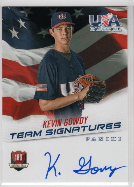 2015 USA 18U National Team Signatures #9 Kevin Gowdy Dodgers 494/499 ...