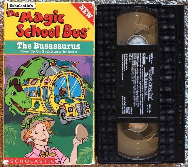 MAGIC SCHOOL BUS, The - The Busasaurus Bone Up On Prehistoric Animals ...
