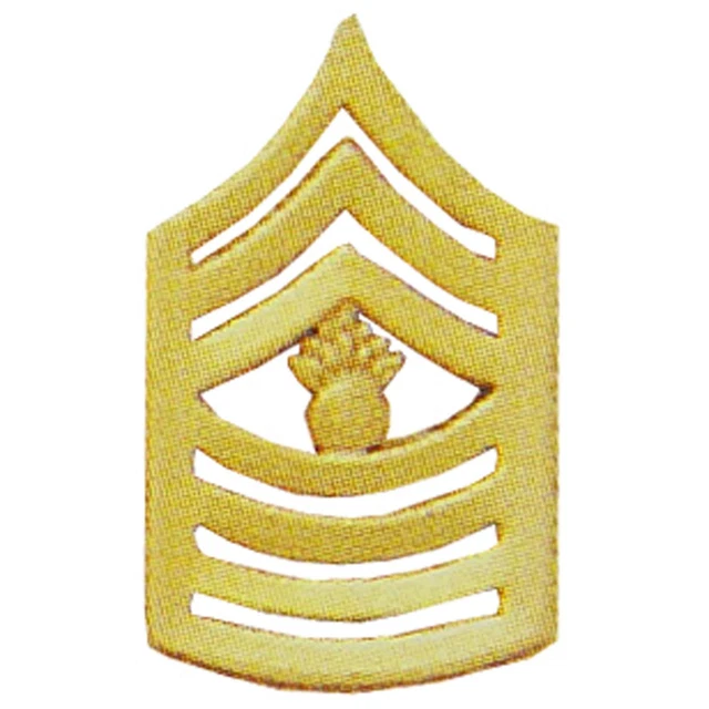 U.S.M.C. MASTER GUNNERY Sergeant Rank Insignia Pin $10.02 - PicClick