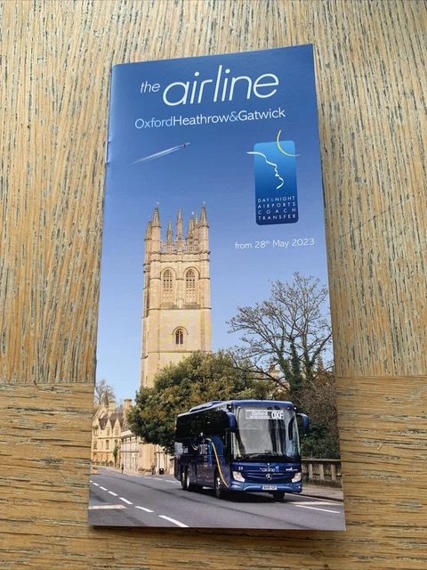 OXFORD BUS COMPANY 'the airline': Heathrow and Gatwick coach timetable ...