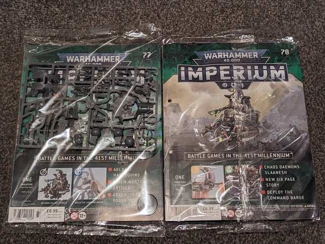 WARHAMMER 40K IMPERIUM Magazine Issue 77 & 78 Necron Catacomb Command ...
