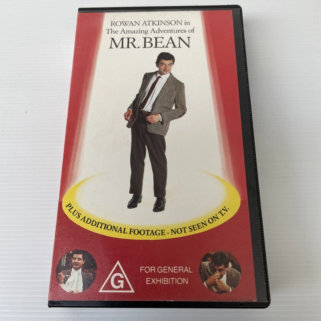 THE AMAZING ADVENTURES Of Mr.Bean Rowan Atkinson VHS comedy Free ...