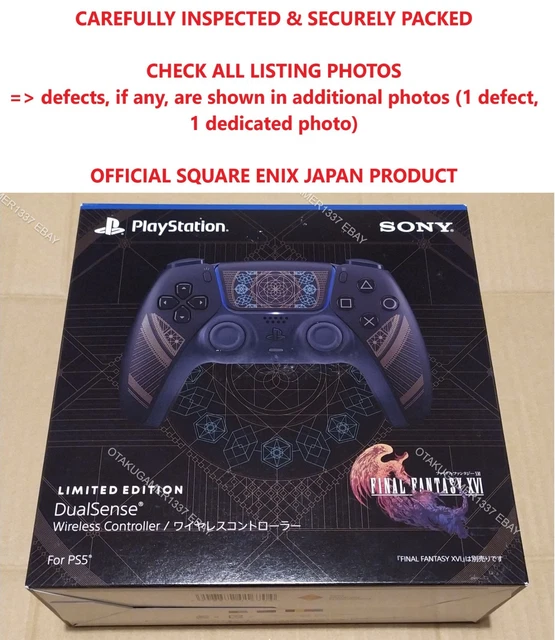 DUALSENSE WIRELESS CONTROLLER Manette Final Fantasy XVI Limited Edition PS5 NEW EUR 229,90 ...