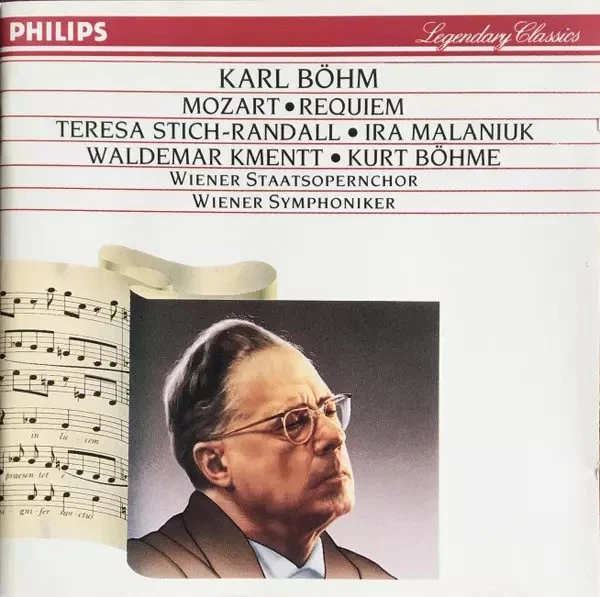 REQUIEM, WOLFGANG AMADEUS Mozart, Wiener Symphoniker, Karl Böhm, Wiener ...